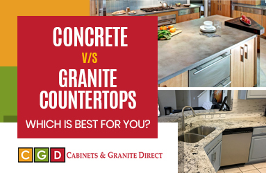 Countertop Materials | How to Choose Between Granite and Concrete | CGD
