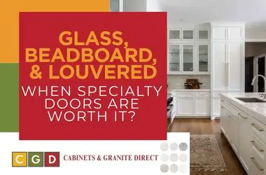 Glass Panel Cabinets Guide | When Specialty Doors Are Worth It